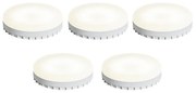 Sada 5 LED žárovek GX53 s 3-krokovým stmíváním Dim to Warm 7W 750 lm 2700K-4000K