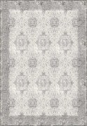 Kusový koberec vlněný Agnella Isfahan Augustus Světle Šedý Rozměr: 200x300 cm