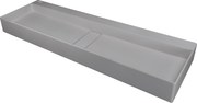 Deante Blur, granitové umyvadlo na desku 1200x400x120 mm, černá, DEA-CQB_SU2S