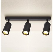 Brilagi - Bodové svítidlo SELE 3xGU10/30W/230V černá WO-A5-OEM