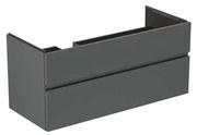 Ideal Standard Finesse - Umyvadlová skříňka 120x51x55 cm, 2 zásuvky, matný antracit E3447Y2