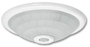 Ecolite WHST78-BI - Stropní svítidlo s PIR senzorem VERA 2xE27/60W/230V