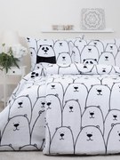Francouzské povlečení mikroplyš Exclusive – Rebel Panda