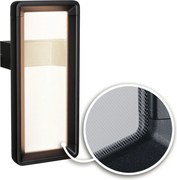 P 93109 LED venkovní nástěnné svítidlo Reana pohybové čidlo HF senzor IP44 176x107mm 3000K 2x3W 230V antracit kov - PAULMANN