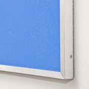 Vylen Pěnová nástěnka s hliníkovým rámem 200 x 100 cm  Modrá