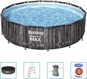 Bestway Bazén Steel Pro MAX s příslušenstvím kulatý 427 x 107 cm