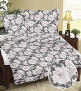 Bellatex Povlečení krepové 140x200, 70x90 cm Růže Bílá