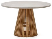Kulatý zahradní jídelní stůl ø 120 cm Alcaufar – Kave Home