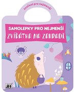 Jiri Models Samolepková knížka pro nejmenší Zvířátka na zahradě