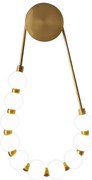 Toolight Nástěnné LED osvětlení Necklase G027-CP zlaté
