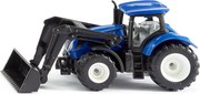 SIKU Kovový model traktor New Holland s předním nakladačem