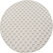 Ayyildiz, AKCE: 💧🛡️200x200 cm Kusový koberec Helix 2203 cream kruh + aplikovaná impregnace, bílá, chodba / předsíň