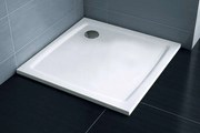 Ravak Galaxy Pro Flat - Sprchová vanička, 80x80 cm, bílá XA034411010