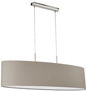 Eglo 31585 - Lustr na lanku PASTERI 2xE27/60W/230V