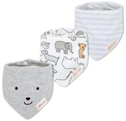 Dětské bavlněné bryndáčky 3 ks unisex Sada: Set 3