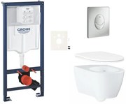 Závěsný wc set do lehkých stěn / předstěnová montáž GROHE Essence SIKOGRSESSAP00