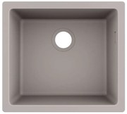 Hansgrohe Dřezy - Podstavný granitový dřez S510-U450, betonová šedá 43431380