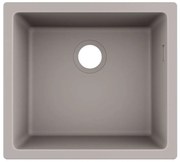 Hansgrohe - Podstavný granitový dřez S510-U450, betonová šedá 43431380