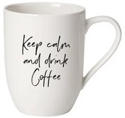Villeroy & Boch V&B Statement Hrnek Keep calm a.d. Coffee 10-1621-9652