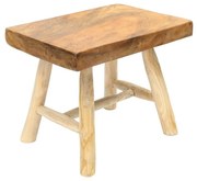 Dřevěná stolička Kediri Stool 35 cm  Bazar Bizar