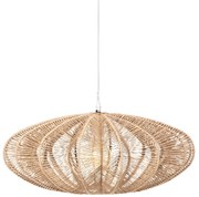 Pletená závěsná lampa Tery, Ø 57 cm