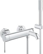 Vanová baterie GROHE Essence New se sprchovým setem 150 mm chrom 33628001