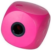 KRUUSE Hračka pes BUSTER Mini cube cherry 9cm, S