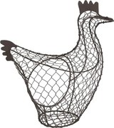 Kovový košík "Slepička" - 37 cm