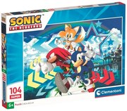 Clementoni - Puzzle 104 Sonic
