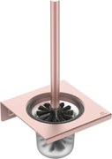 Ideal Standard ALU+ - WC štětka nástěnná s držákem, matné sklo/Rose BD593RO