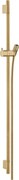 Hansgrohe Unica, S Puro sprchová tyč 900 mm se sprchovou hadicí Isiflex 1600 mm, kartáčovaný bronz, HAN-28631140