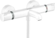 Hansgrohe Ecostat Comfort, termostatická vanová baterie, bílá matná, 13114700