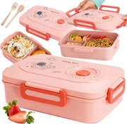 Verk Group Lunchbox snack box kontejner na snack oběd s přihrádkami příbory