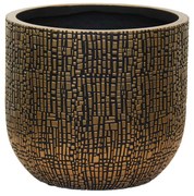 Capi Nature Skin Planter Ball Black Gold Ø 9 cm / V 8 cm