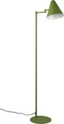 Zelená stojací lampa s ohybatelnou konstrukcí (výška 126,5 cm) Cosima – Trio