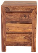 Indický nábytek - Noční stolek 45x60x40 Gani z indického masivu palisandr Natural