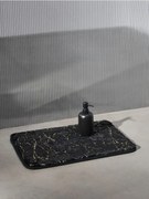 Sinsay - Koupelnová rohož se zlatými detaily - černá