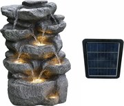 Zahradní solární fontána BestBerg SF-03 / polyresin / 31 x 24 x 49 cm