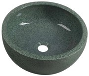 Sapho Priori - Umyvadlová mísa, průměr 42 cm, bez přepadu, zelená PI013