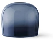 Skleněná váza Troll M Midnight blue Audo Copenhagen