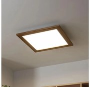 Brilagi - LED Stmívatelné svítidlo SLIMFRAME WOOD LED/36W/230V 49,5x49,5 cm + DO BG1540+EG99432