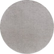 Dywany Łuszczów, Kusový koberec Visco Rabbit Silver 3 kruh, 120x120 (průměr) kruh, šedá, dětský pokoj