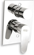 Novaservis Titania Fresh - Vanová baterie pod omítku s přepínačem, chrom, 96050R,0