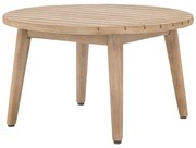 Kulatý konferenční stolek z masivu akácie v přírodní barvě ø 64 cm Sorrento – Bloomingville
