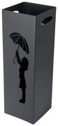 Kovový stojan na deštníky Rain2, 60x20 cm