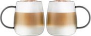 Hrnky na cappuccino v sadě 2 ks 400 ml Bolla – Vialli Design
