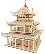 Woodcraft Dřevěné 3D puzzle Yueyang Tower