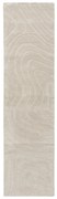Krémový ručně tkaný vlněný běhoun 60x230 cm Mesmerise Natural – Flair Rugs