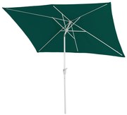 Slunečník N23 2x3m - polyester/hliník - zelená