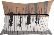 Polybavlněný povlak na polštář PINIA POLY 50x70 cm, šedý